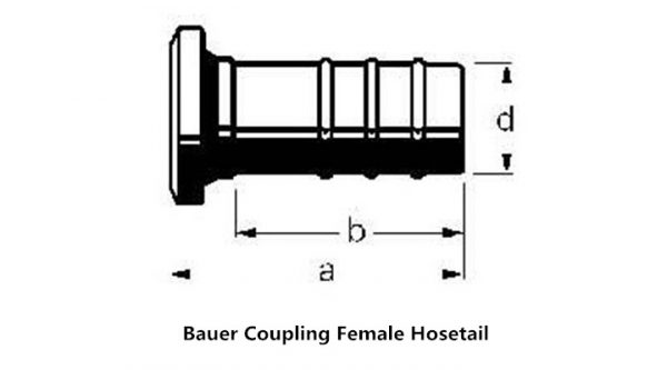 Bauer coupling female end - Double Well International Trade Co., Ltd