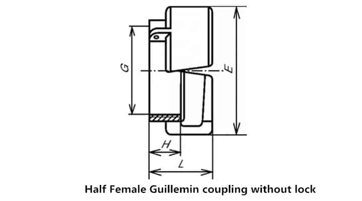 Half Female Guillemin coupling - Double Well International Trade Co., Ltd